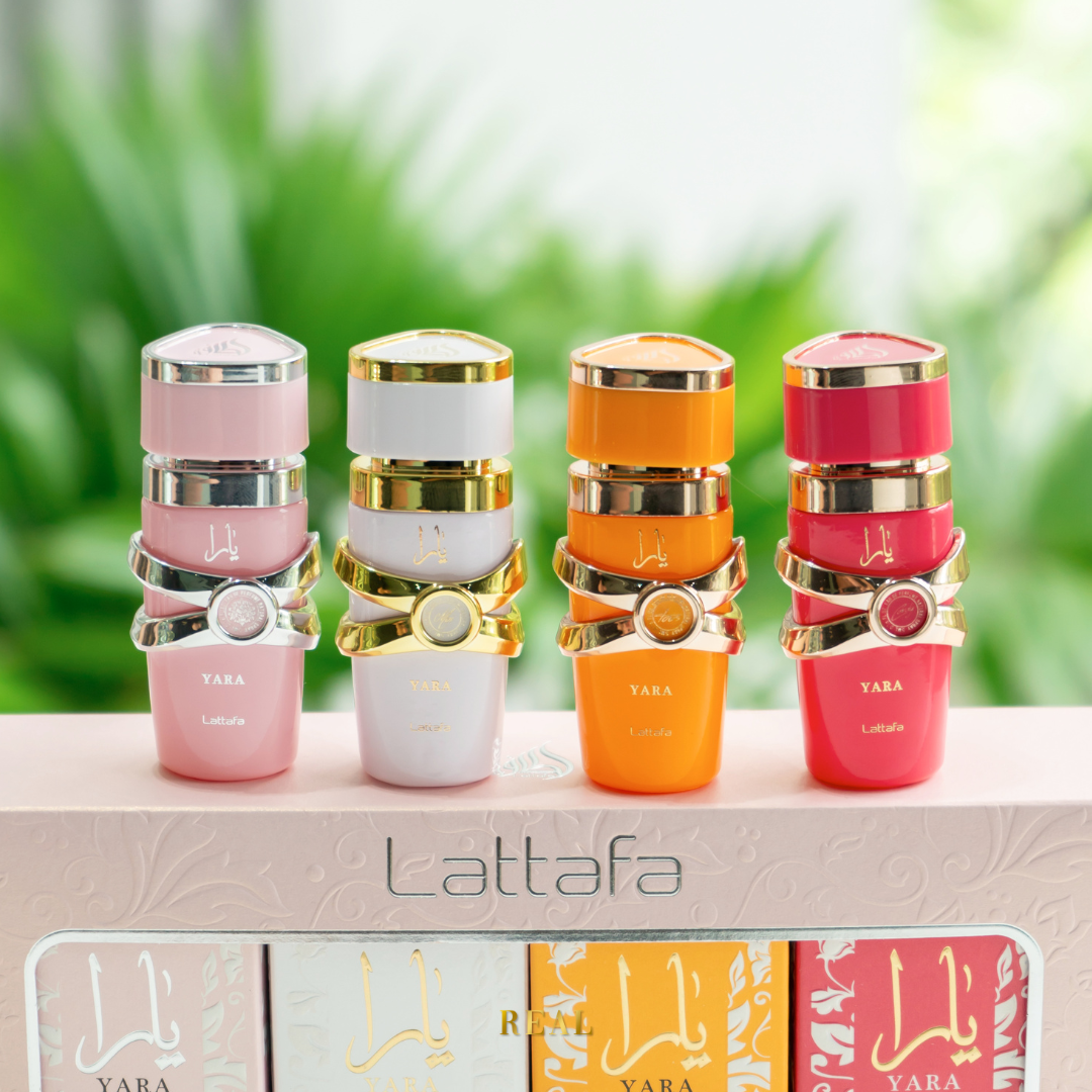 LATTAFA SET MINI YARA X4 – Perfumes Real Col